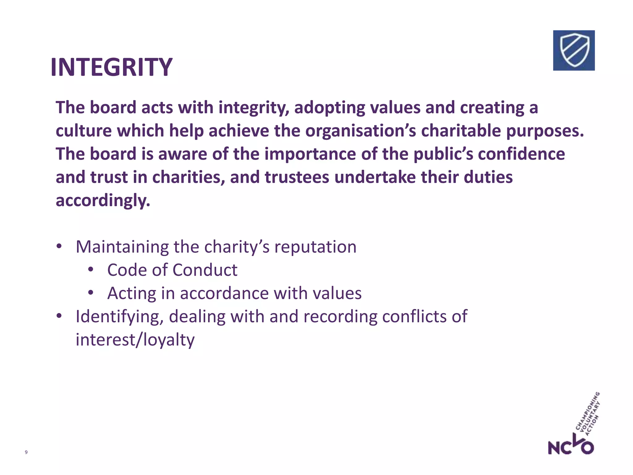 B1: Building better boards: The role and culture of ethics | PPT