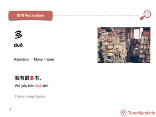 Chinese Lesson PDF - Beginner - I Have a Beautiful Picture | PPT