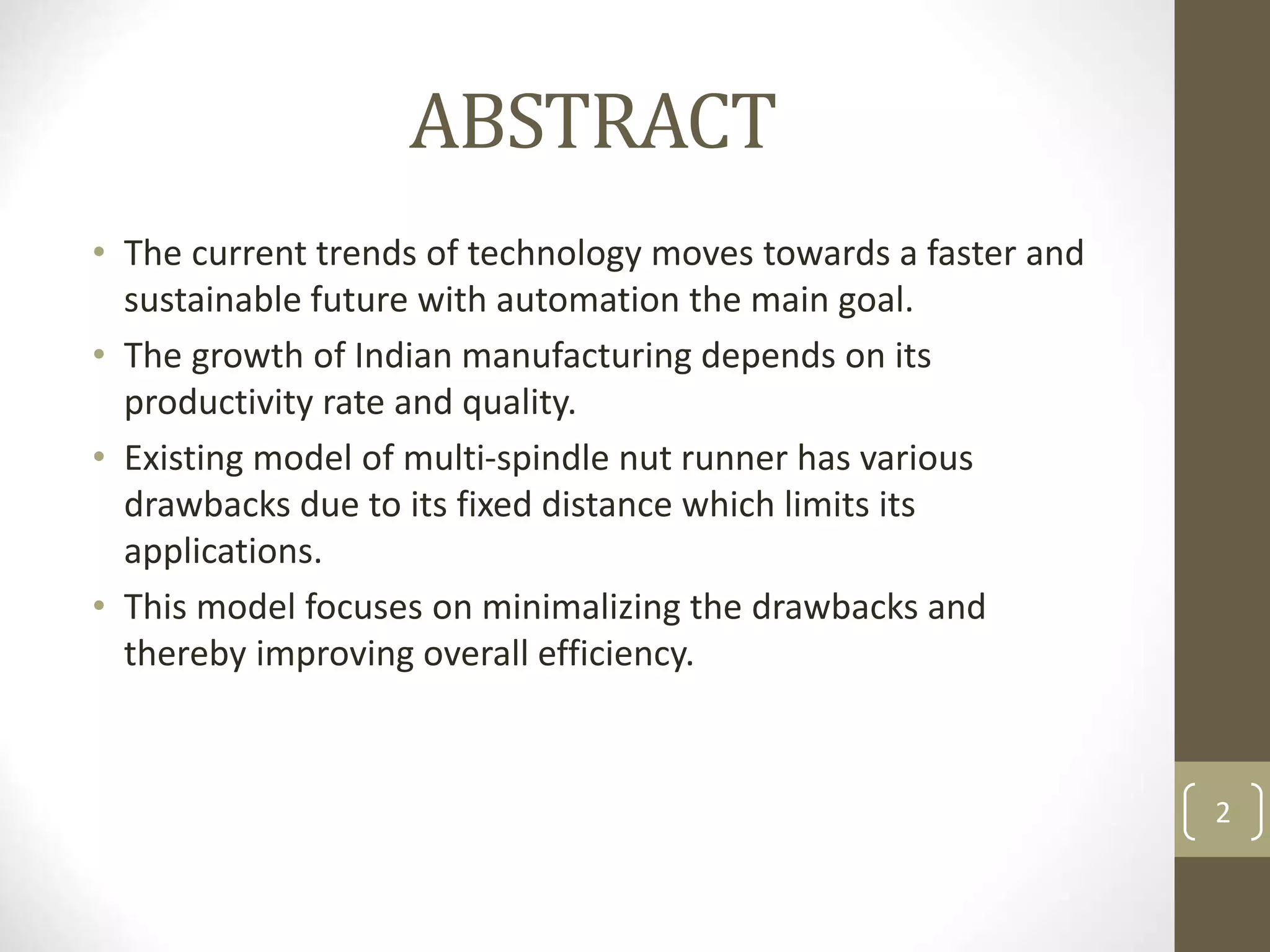 B1-MULTI SPINDLE VARIABLE DISTANCE NUT RUNNER.ppt