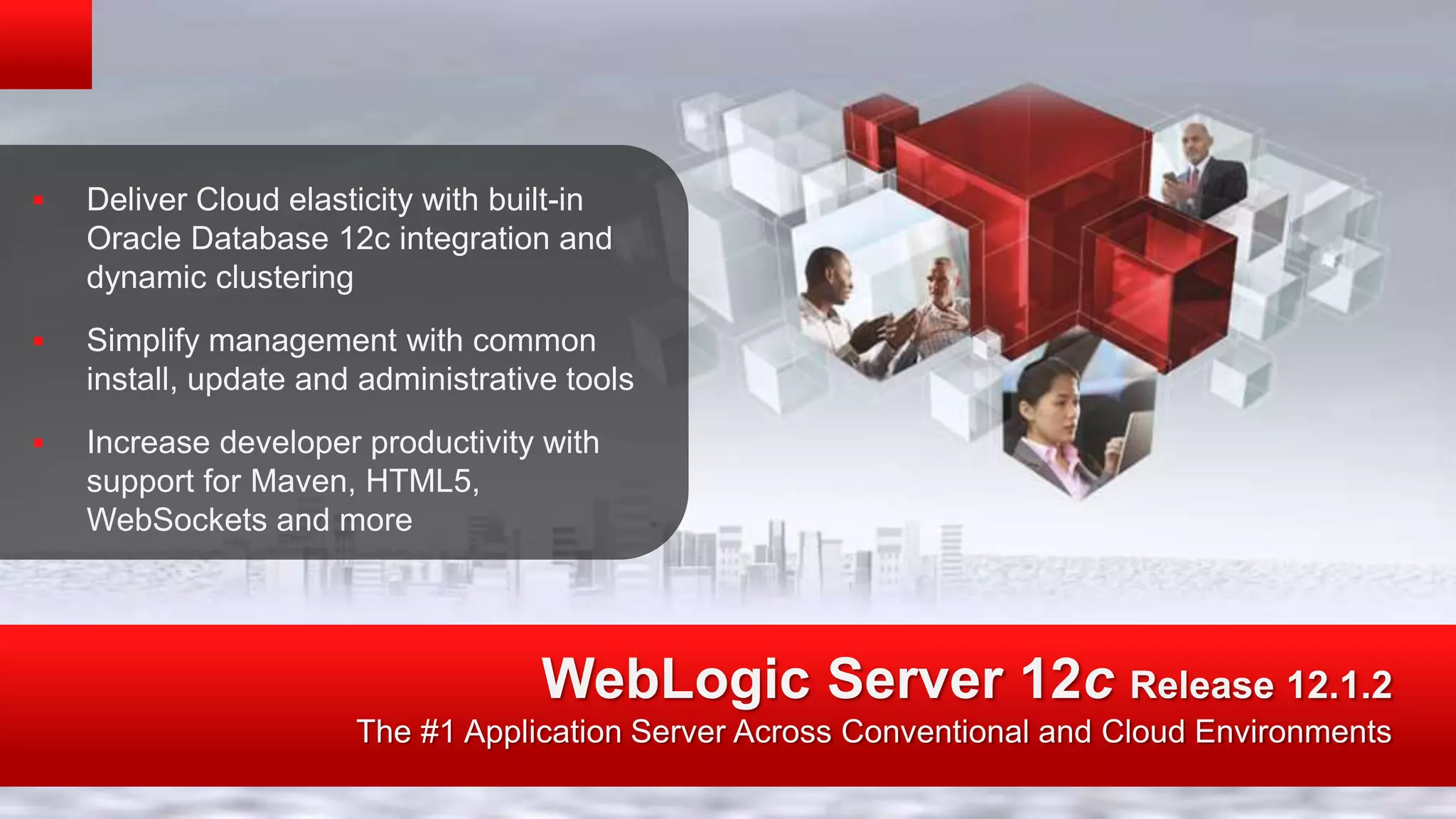 B1 roadmap to cloud platform with oracle web logic server-oracle coherence and java ee | PPT