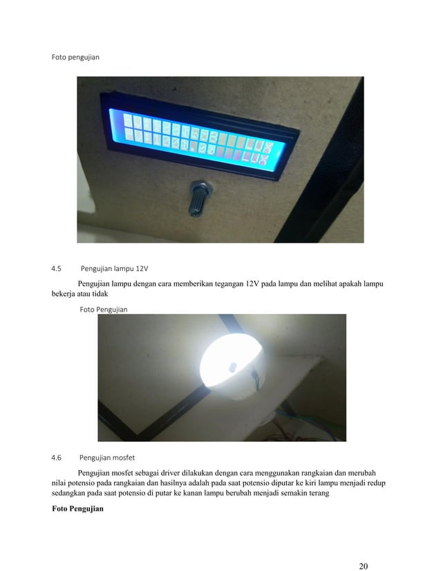 Sistem Kendali Intensitas Cahaya B100-B600 | PDF