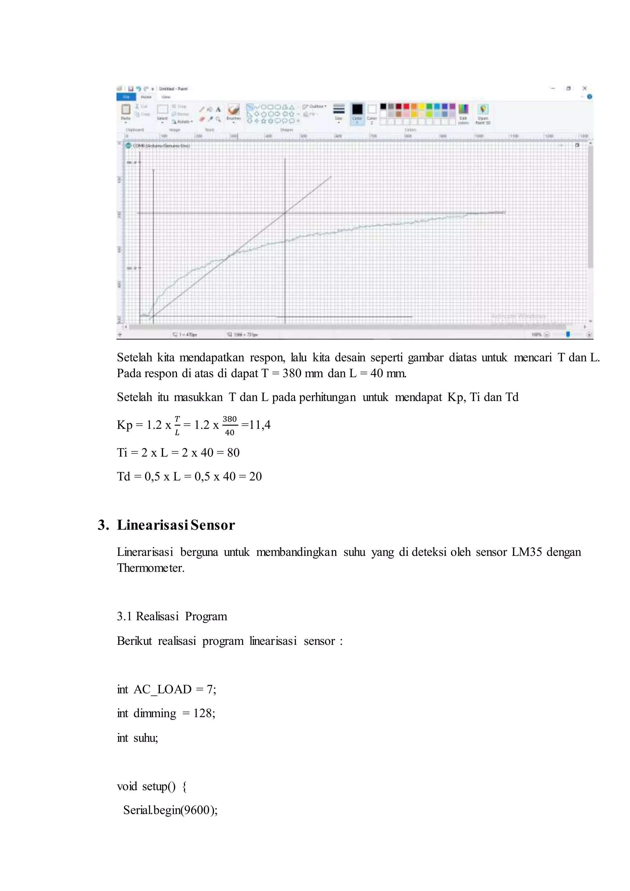 Sistem Kendali Suhu Dengan PID Berbasis Arduino, TRIAC dan sensor LM35 ...
