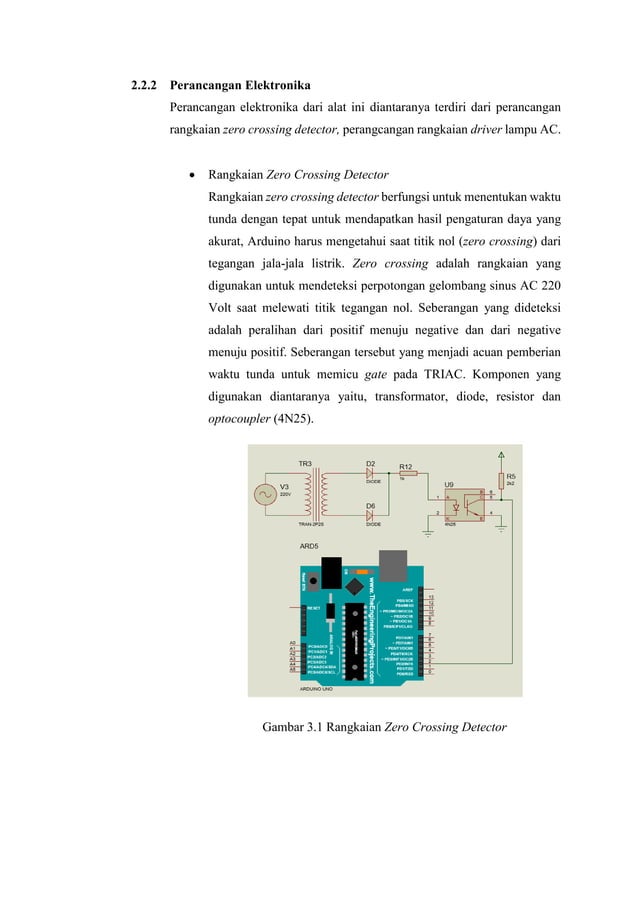 Dokumen B100-B600 Sistem Kendali PID Suhu Ruangan berbasis Arduino dengan Sensor LM35 dan TRIAC ...