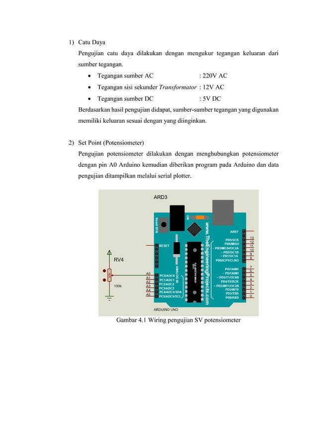 Dokumen B100-B600 Sistem Kendali PID Suhu Ruangan berbasis Arduino dengan Sensor LM35 dan TRIAC ...