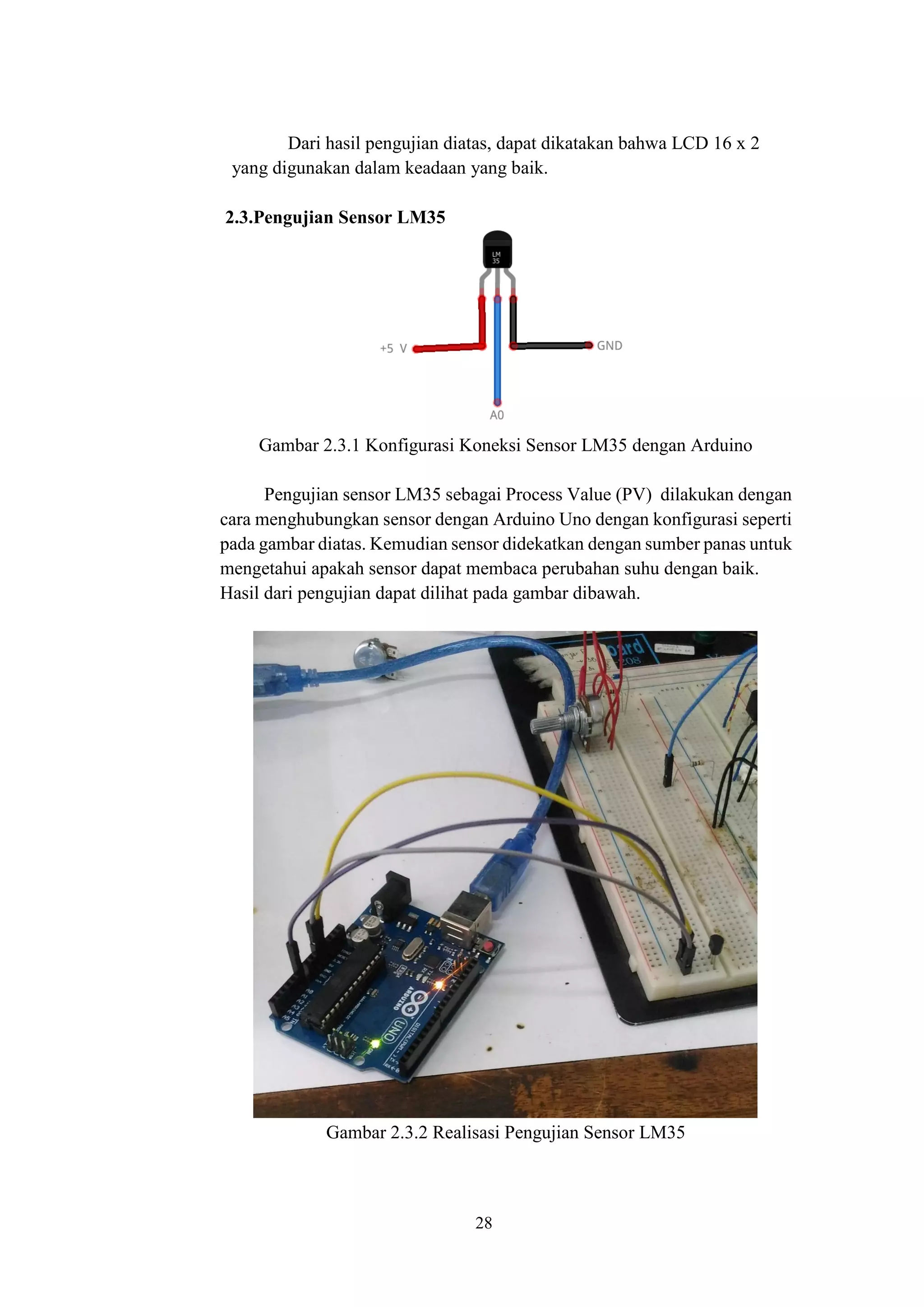 Sistem Kendali Temperatur Ruangan dengan TRIAC menggunakan metode PID berbasis Arduino Uno | PDF