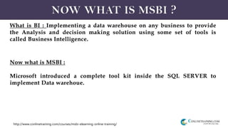 B10014 ppt for msbi | PPT