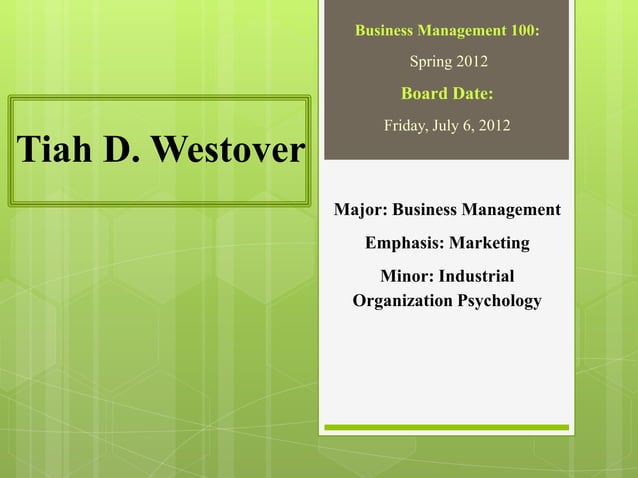 B100 Boards Presentation Revised | PPT