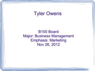 Tyler's PPT | PPT