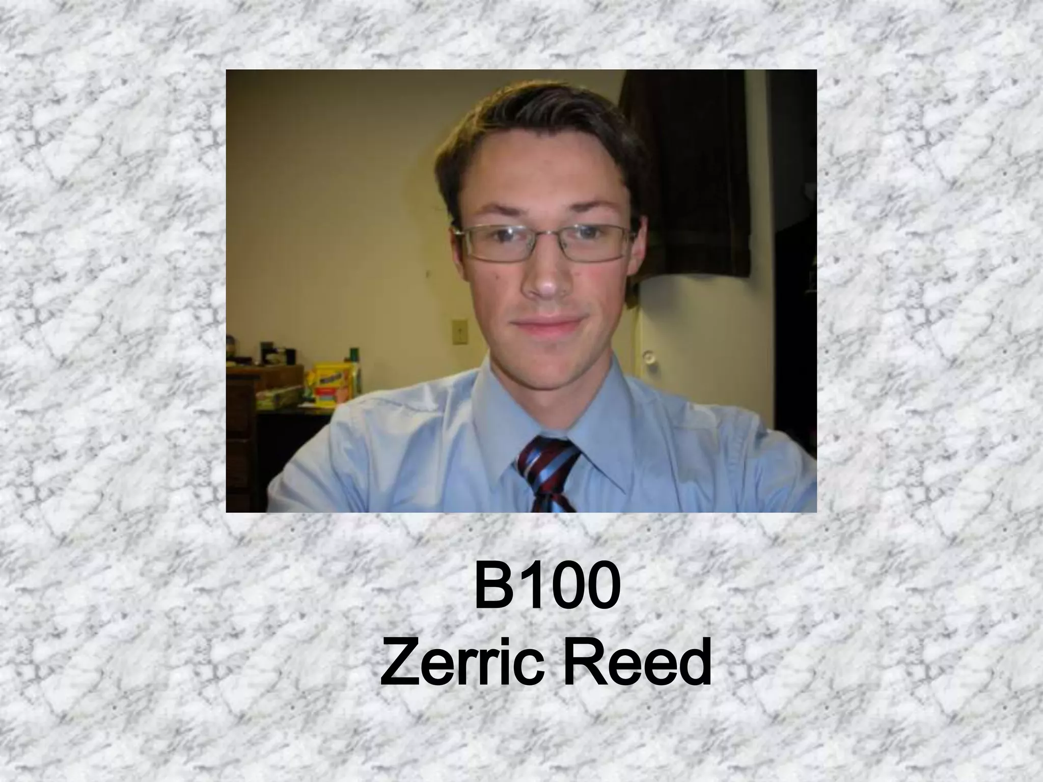 B100 presentation | PPT