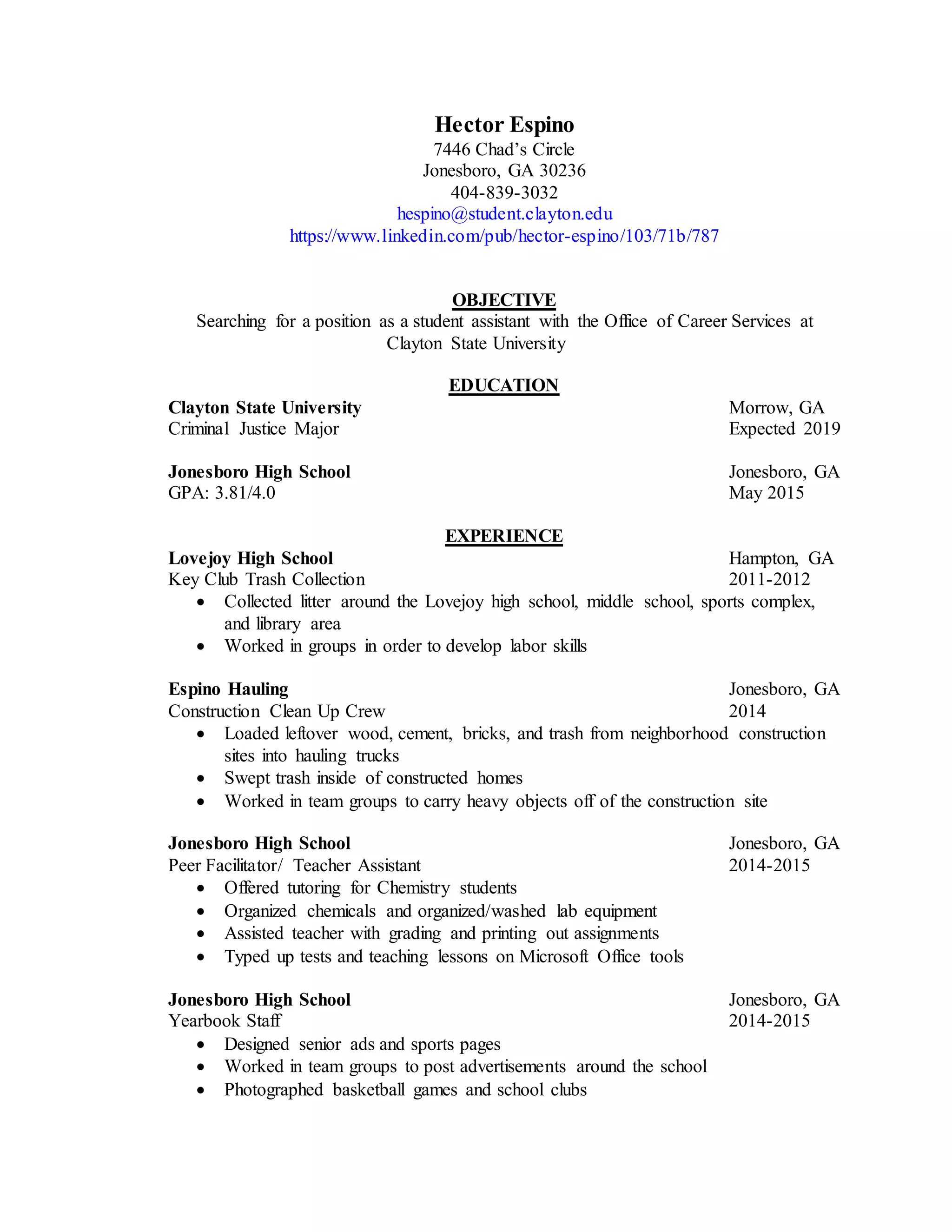 Complete Resume | DOCX