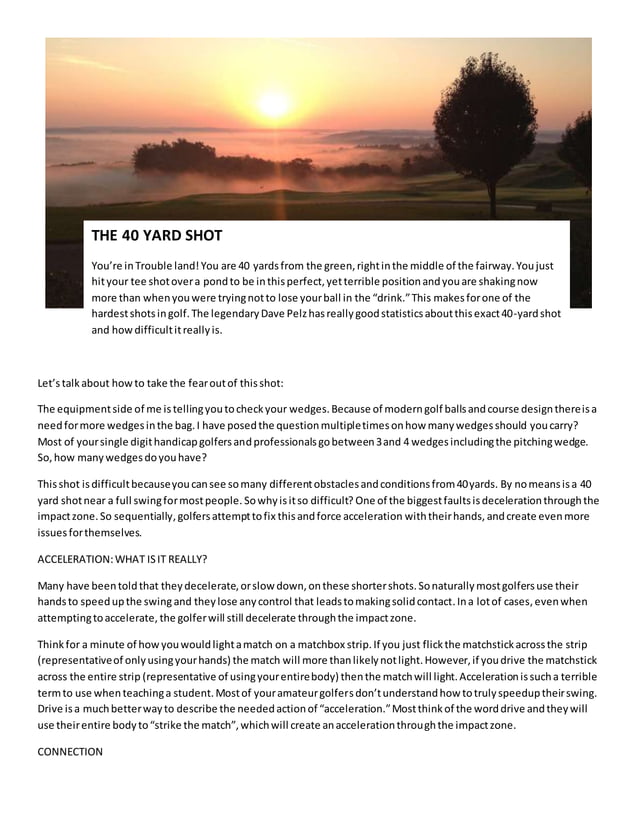 40ydshot | PDF