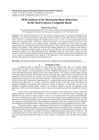 International Journal of Engineering Research and Development | PDF