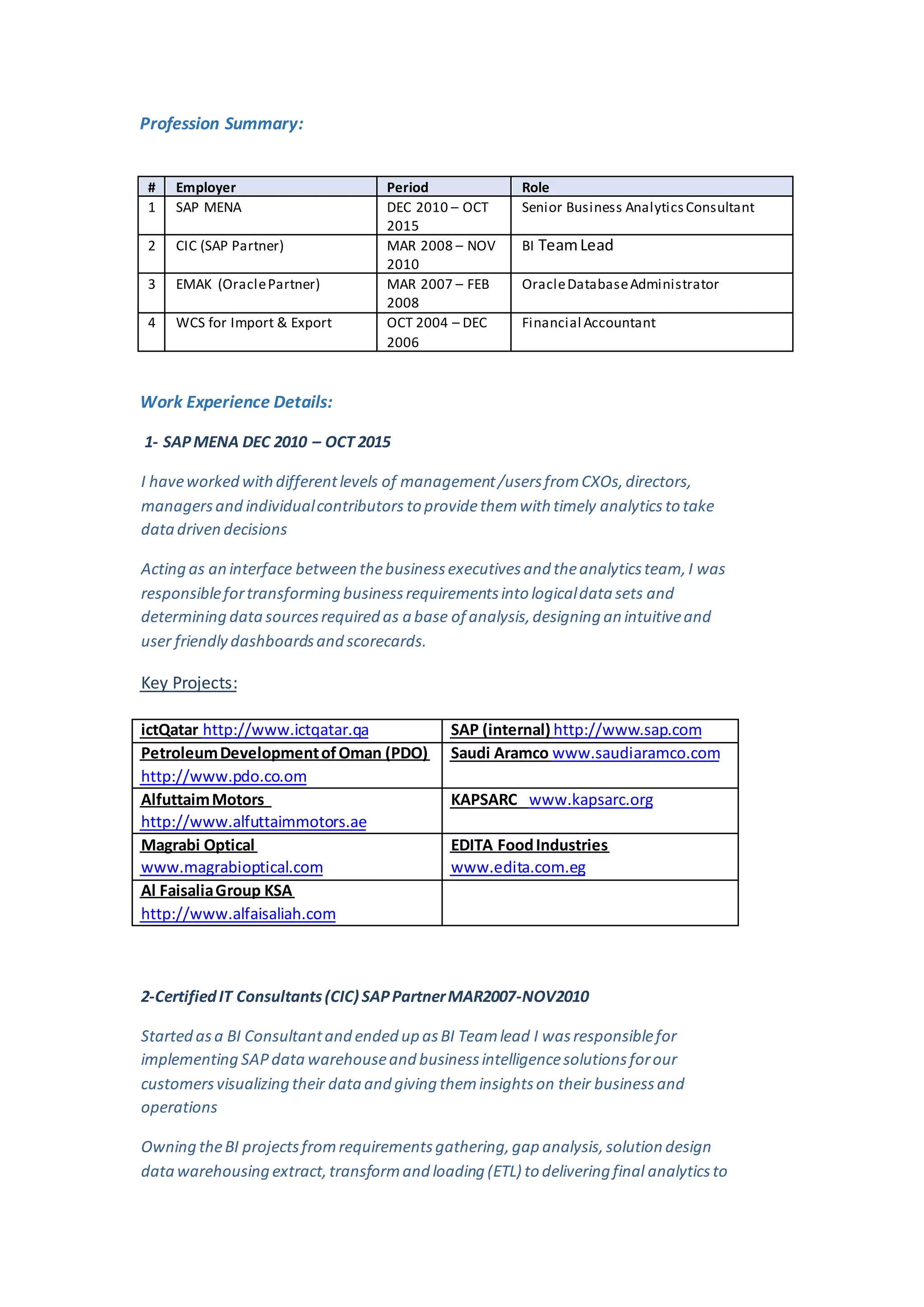 Hamdy Seif LIN | PDF | Information Services Industry | Industries