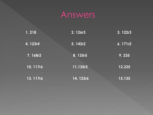 U2 l5 long division with 2 digit numbers and one digit dividends and three digit divisors | PPTX ...