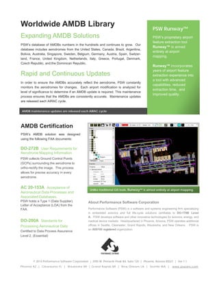 PSW AMDB Spec Sheet Ver1.1 | PDF