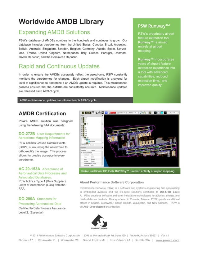 PSW AMDB Spec Sheet Ver1.1 | PDF