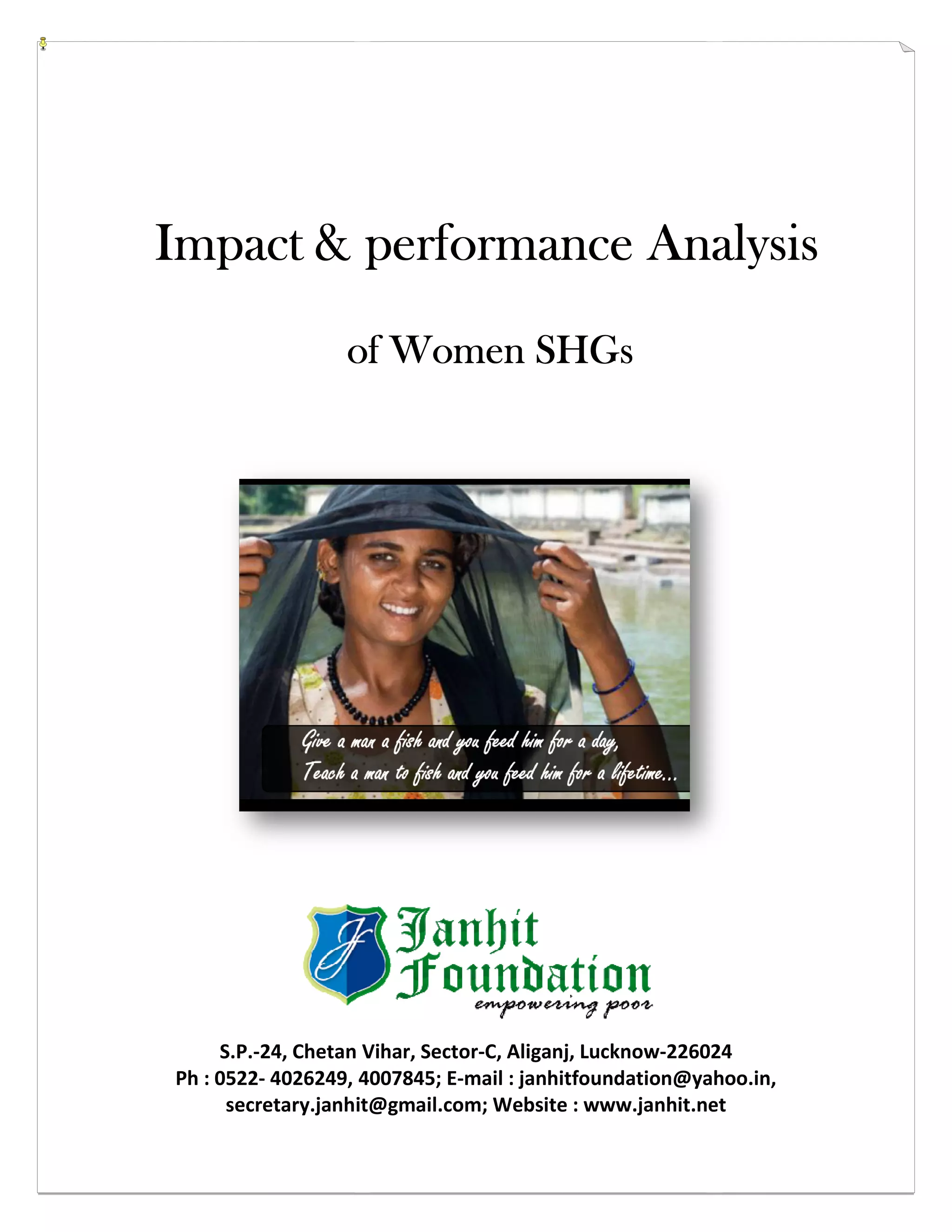 SHG Impact Assessment | PDF