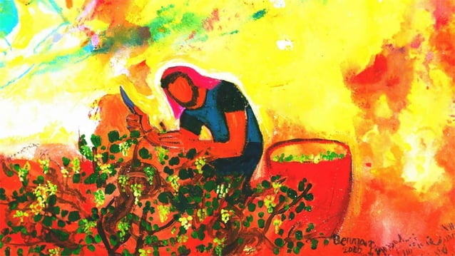 Wijnstok en ranken: één verbinding. Vijfde paaszondag B (Ten Bos 2024) | PPTX