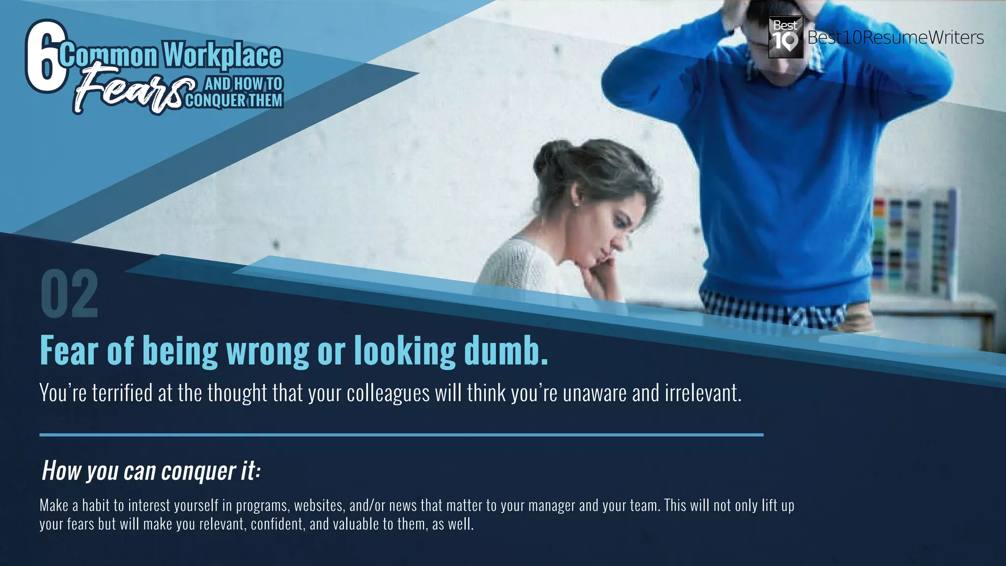 6 Common Workplace Fears and How to Conquer Them | PPT