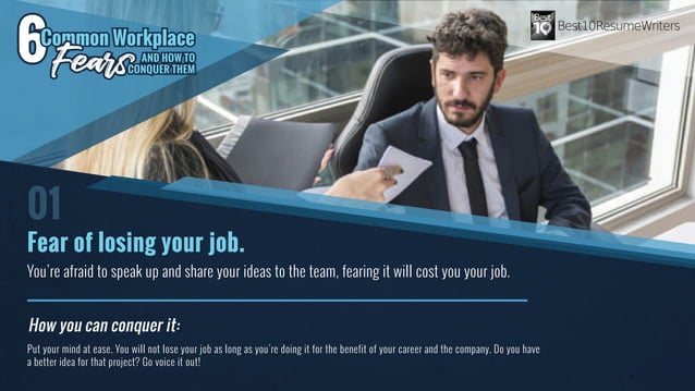 6 Common Workplace Fears and How to Conquer Them | PPT