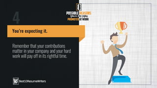 8 Possible Reasons You’re Not Getting Promoted at Work | PPT