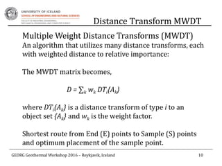 B1 Magnús Þór Jónsson Optimizing placement of separators using weighted virtual topography ...