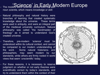 Science in the 16th Century- Interactive Lecture | PPTX