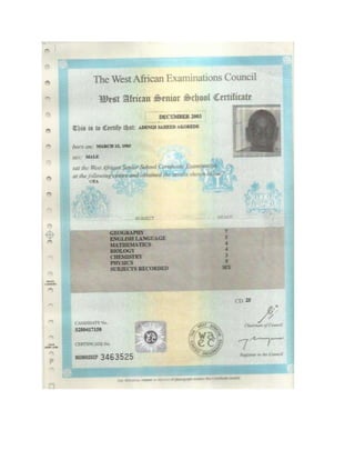 ADENIJI AKOREDE DAVID | PDF