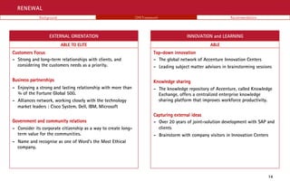 Organization Performance at Accenture | PDF | Business Accounting ...