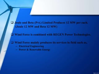 wind force presentation | PPTX