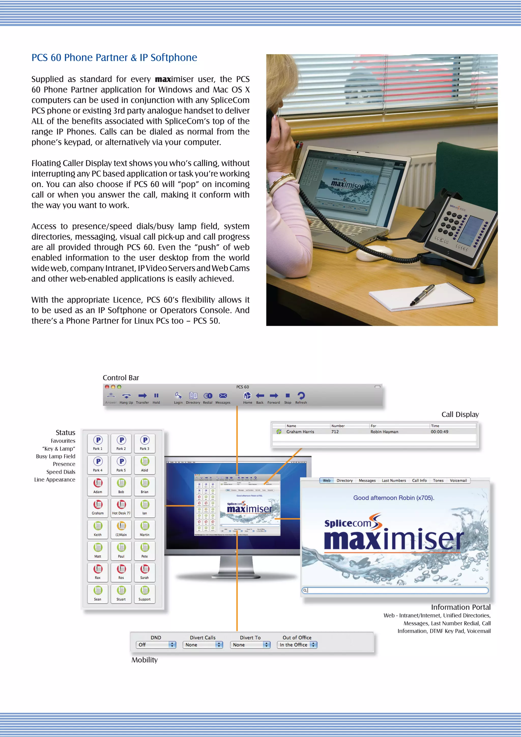 Splicecom Maximiser PCS Desktop Platforms | PDF