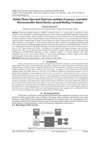 Mobile Phone Operated Dual-tone-multiple-frequency controlled Microcontroller Based Hockey ...
