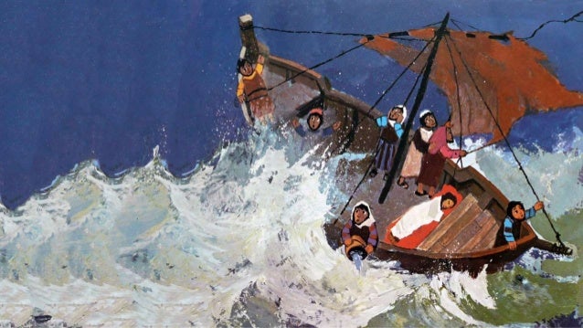 Storm op het meer (B12)