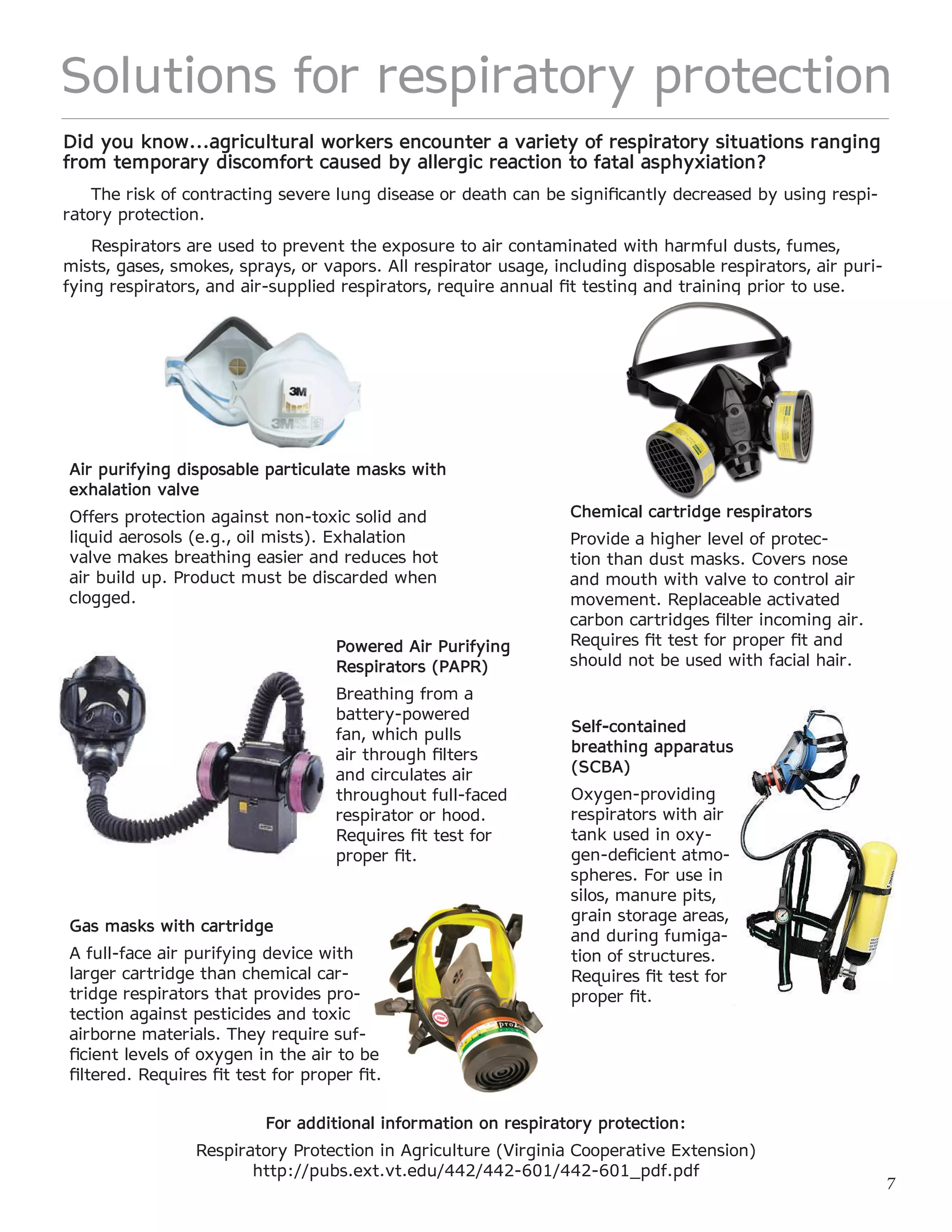 personal protective equipment for agriculture | PDF