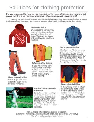 personal protective equipment for agriculture | PDF