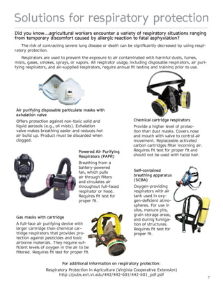 personal protective equipment for agriculture | PDF