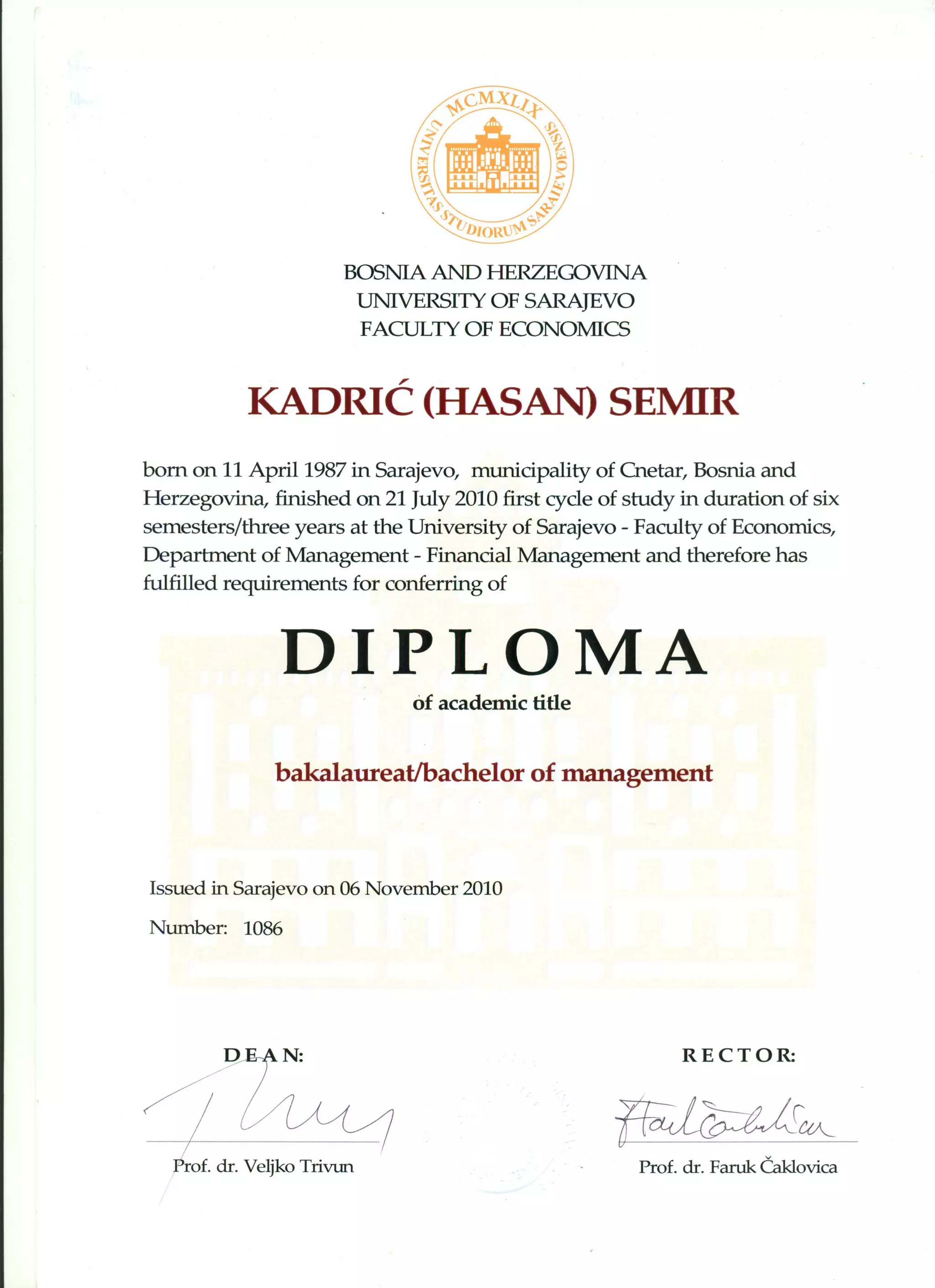 Diploma (ENG) | PDF