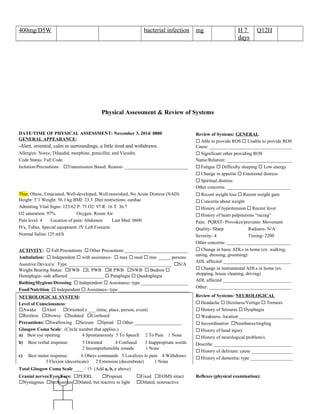 Humanbecoming | DOC | Blood Disorders | Diseases and Conditions