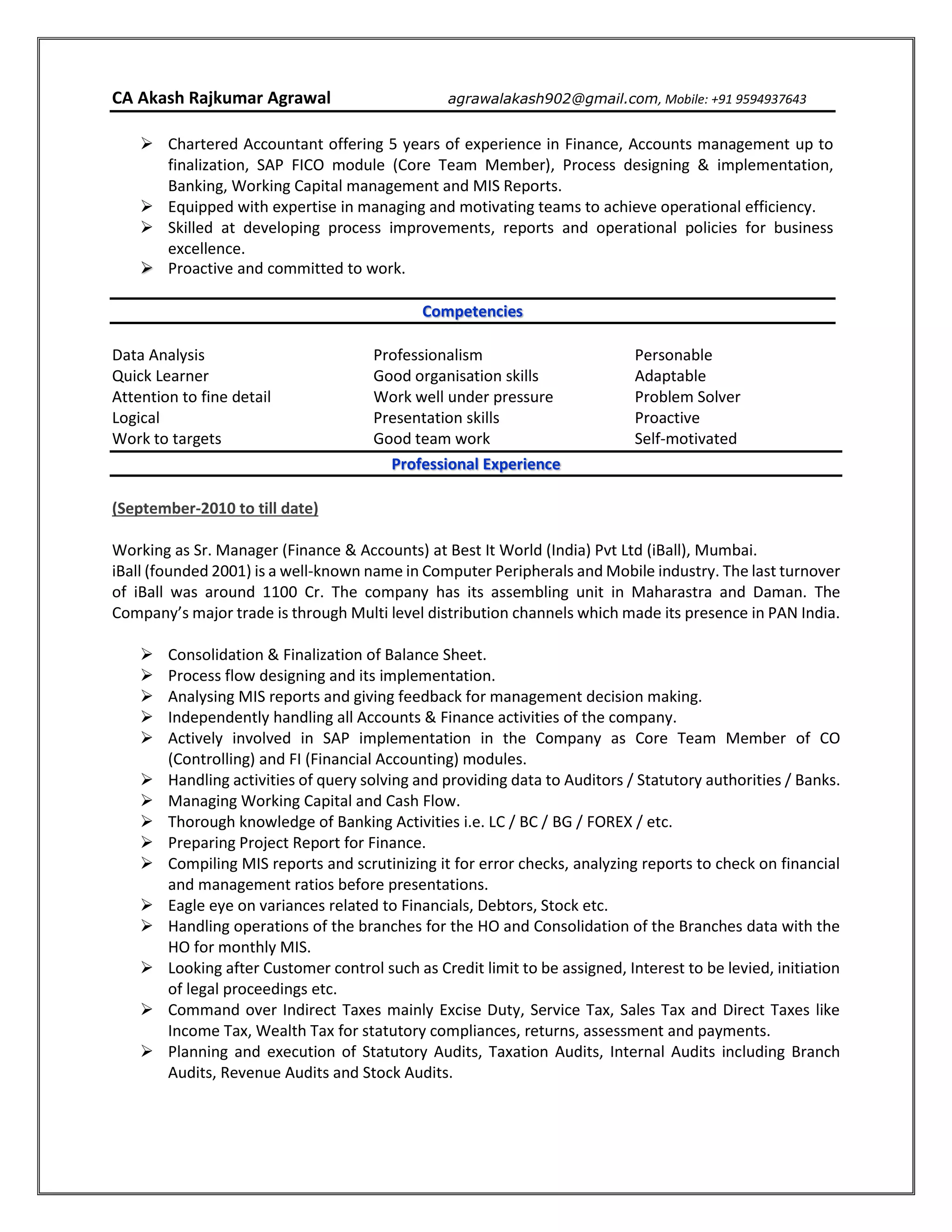 CA Akash Agrawal | PDF