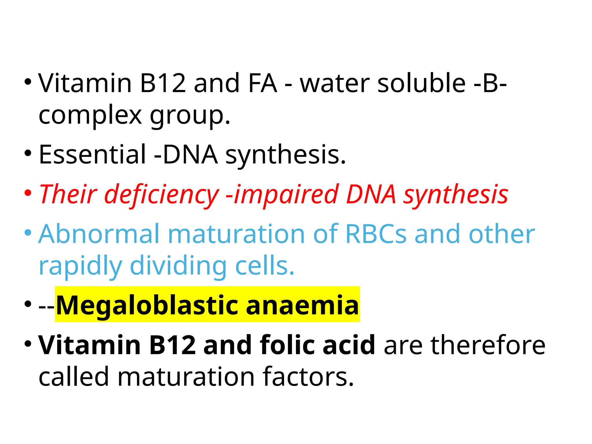 B12 AND FA.pptx pharmacology pharmacology | PPTX