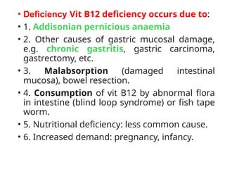B12 AND FA.pptx pharmacology pharmacology | PPT