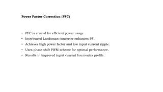 Landsman converter for power factor improvement | PPT