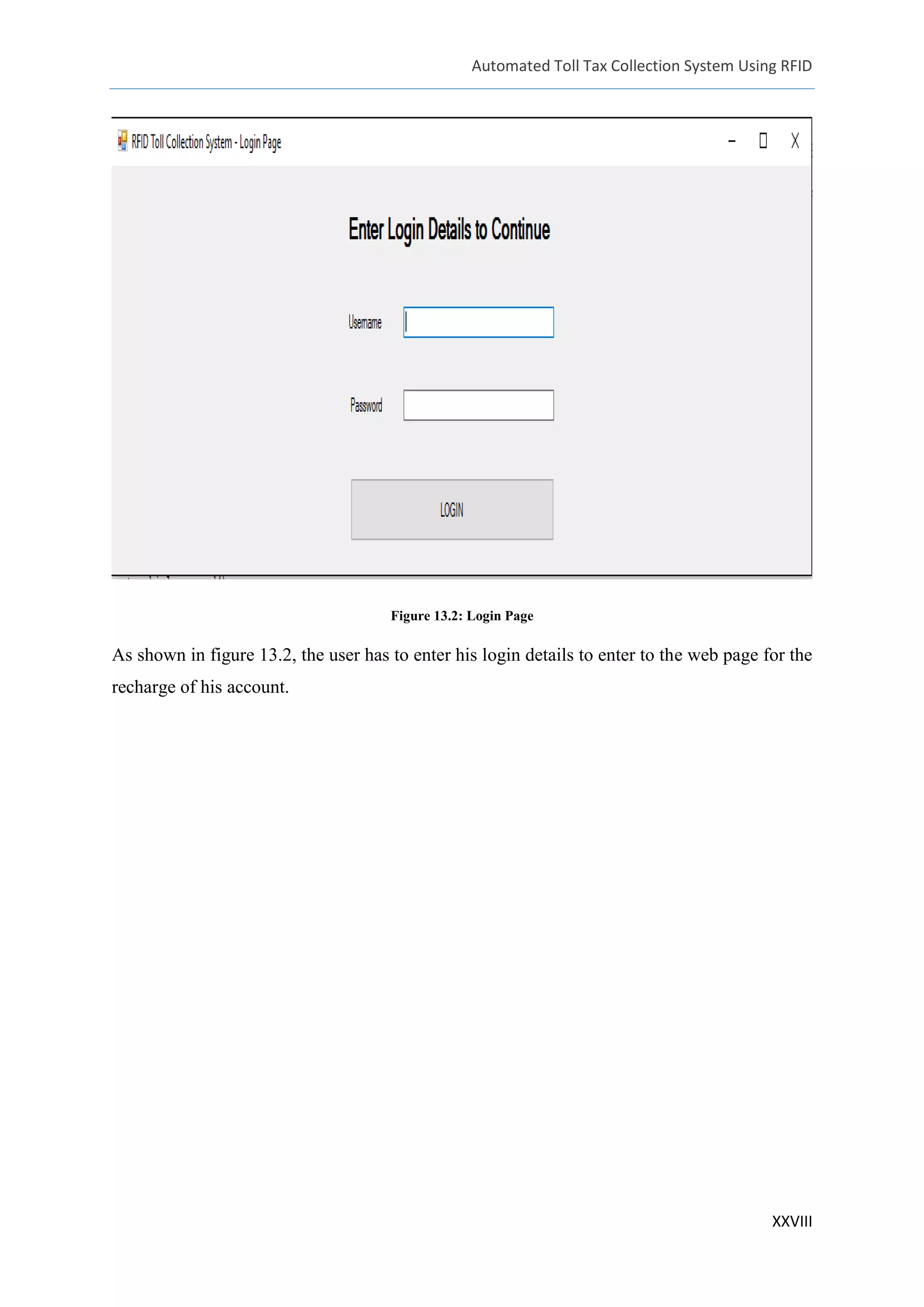 Project Report on automated toll tax collection system using rfid | PDF