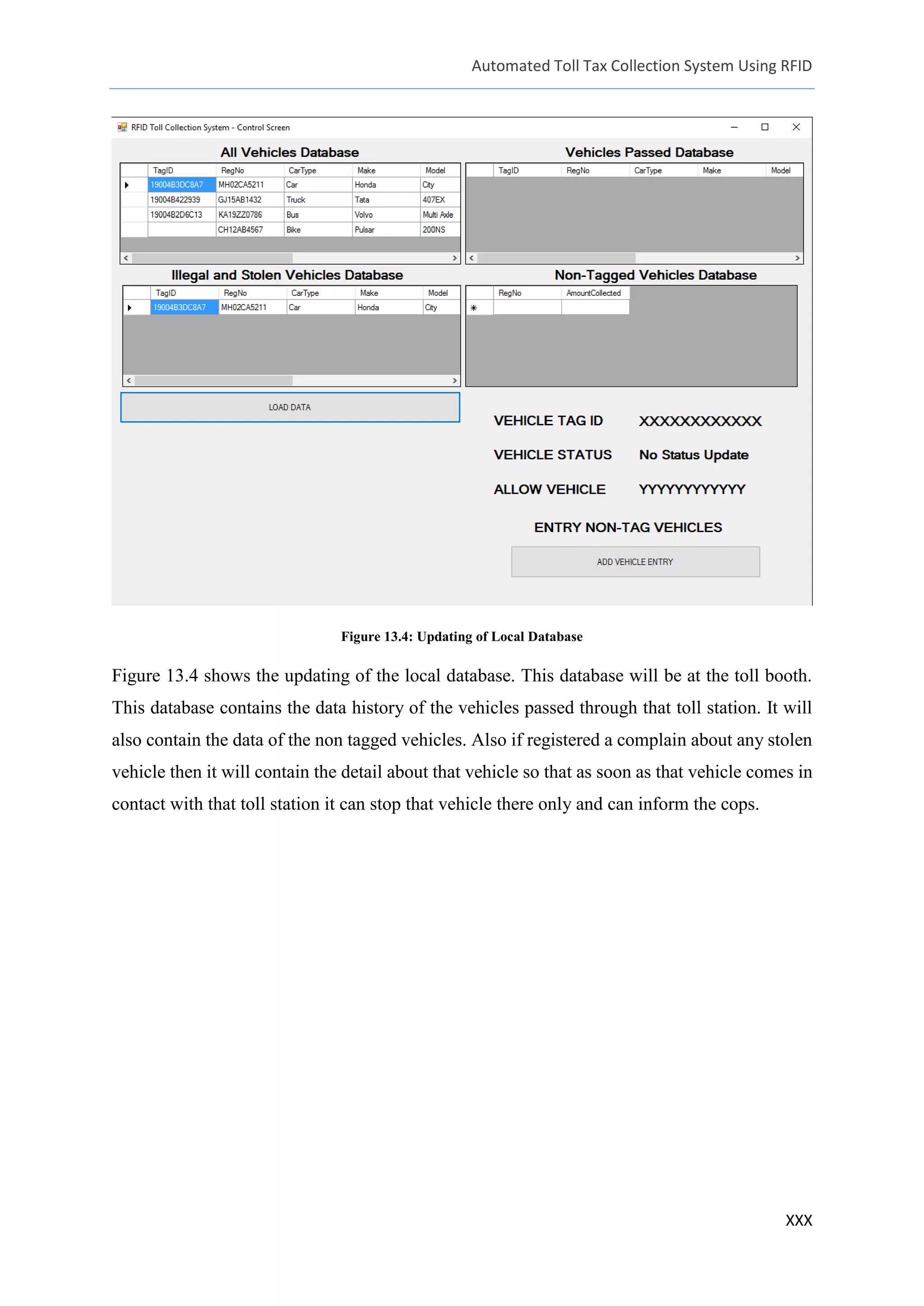 Project Report on automated toll tax collection system using rfid | PDF