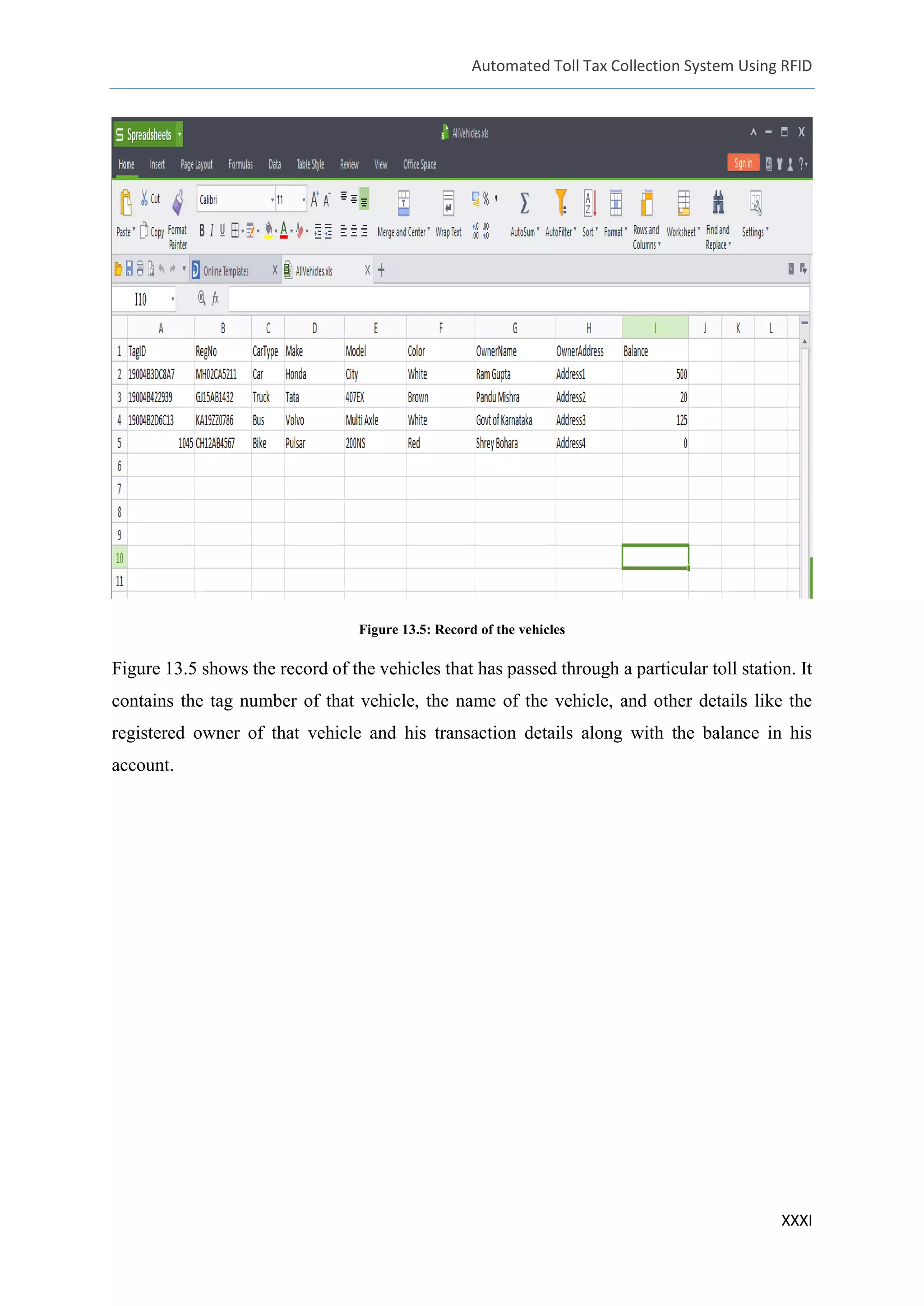 Project Report on automated toll tax collection system using rfid | PDF