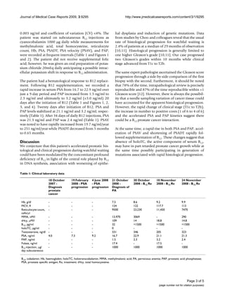 B12 Prostate Cancer and Pernicious Anemia | PDF | Blood Disorders ...