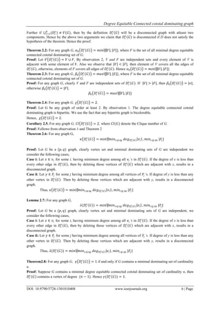 Degree Equitable Connected cototal dominating graph | PDF