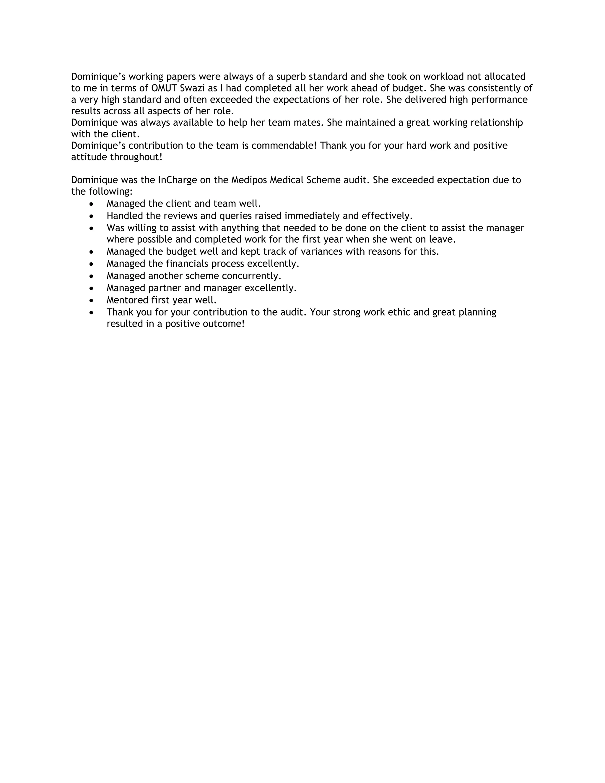 Dominique Wever resume | PDF