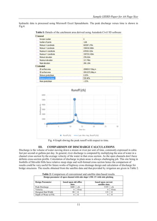 Use of Satellite Data for Feasibility Study And Preliminary Design ...