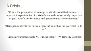 Crisis Averted Presentation | PPT